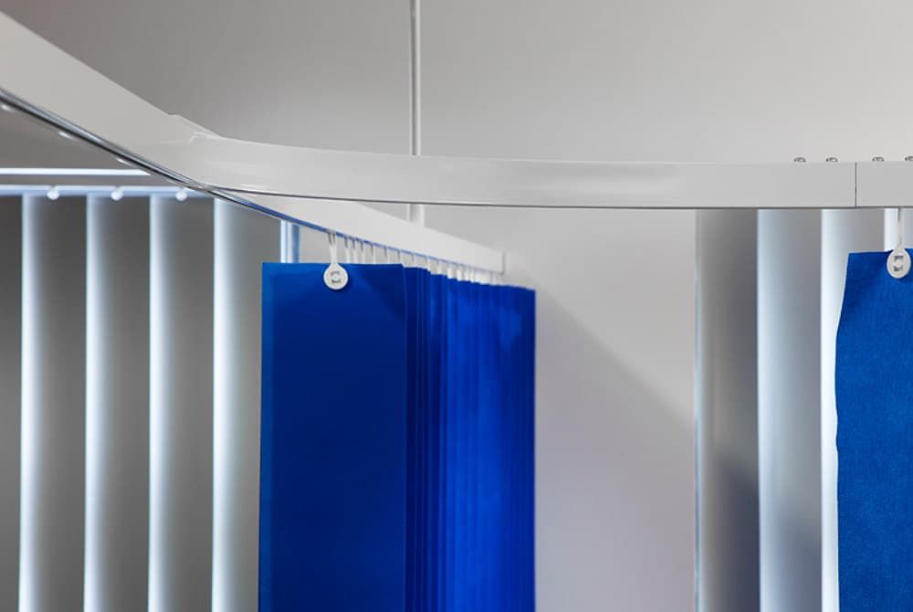 Buy U Shaped Cubicle Track | DotcomBlinds